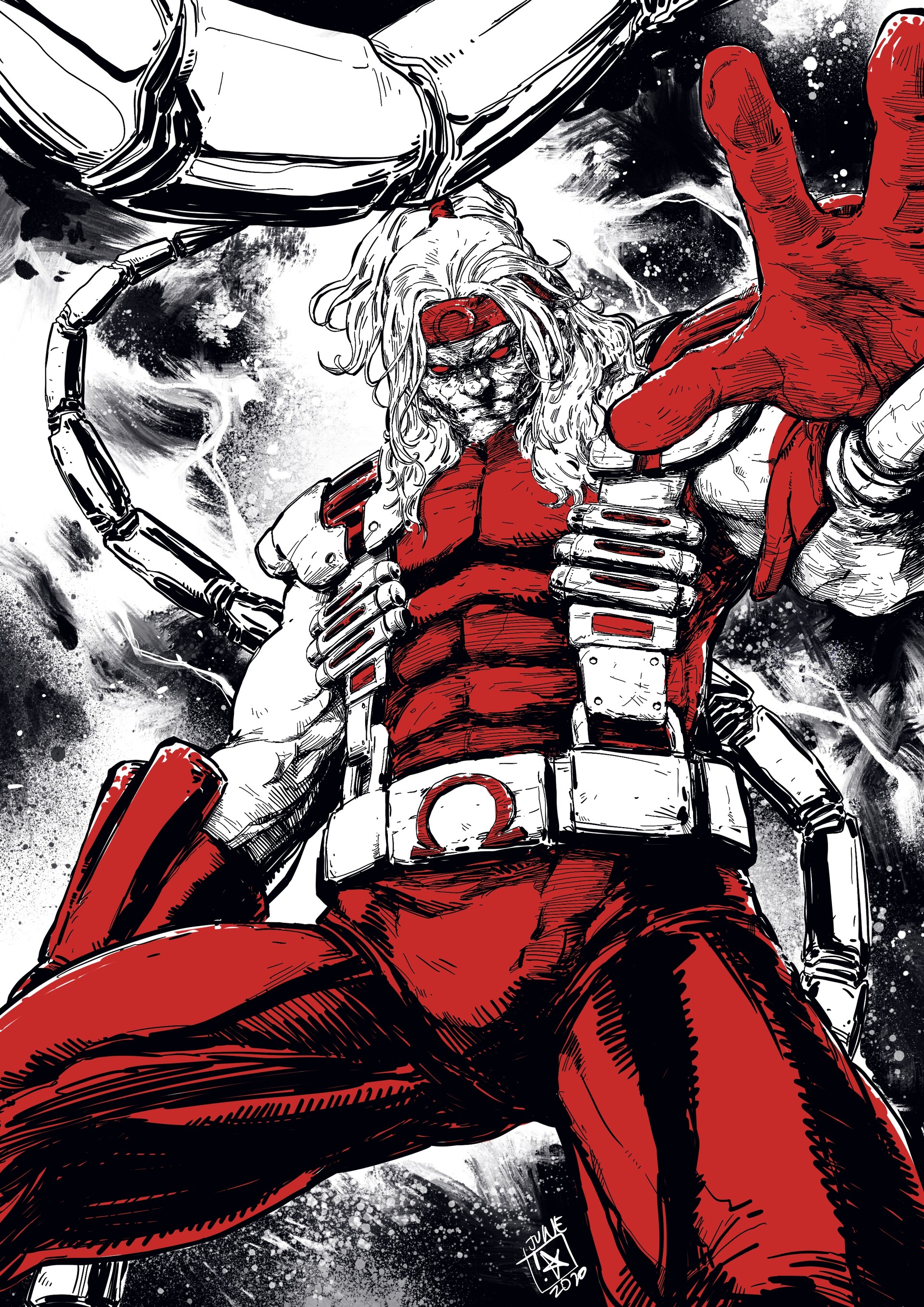 ArtStation - Omega red fan-art