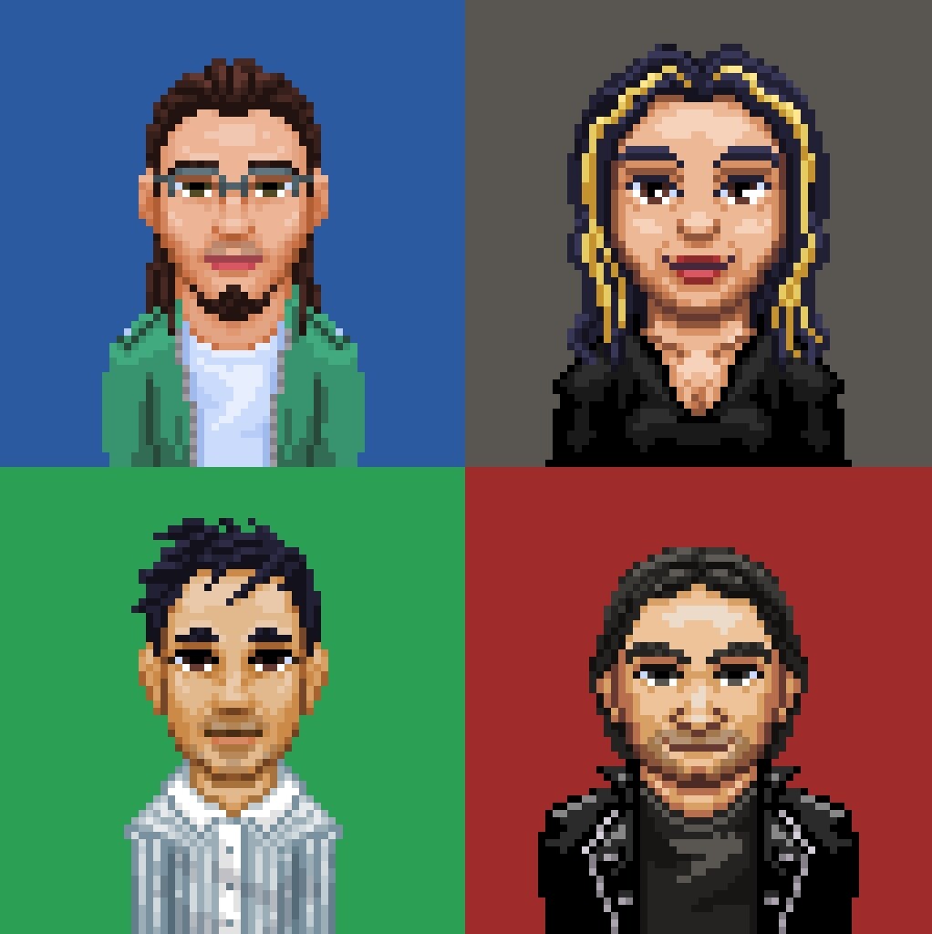 ArtStation - Pixel portraits