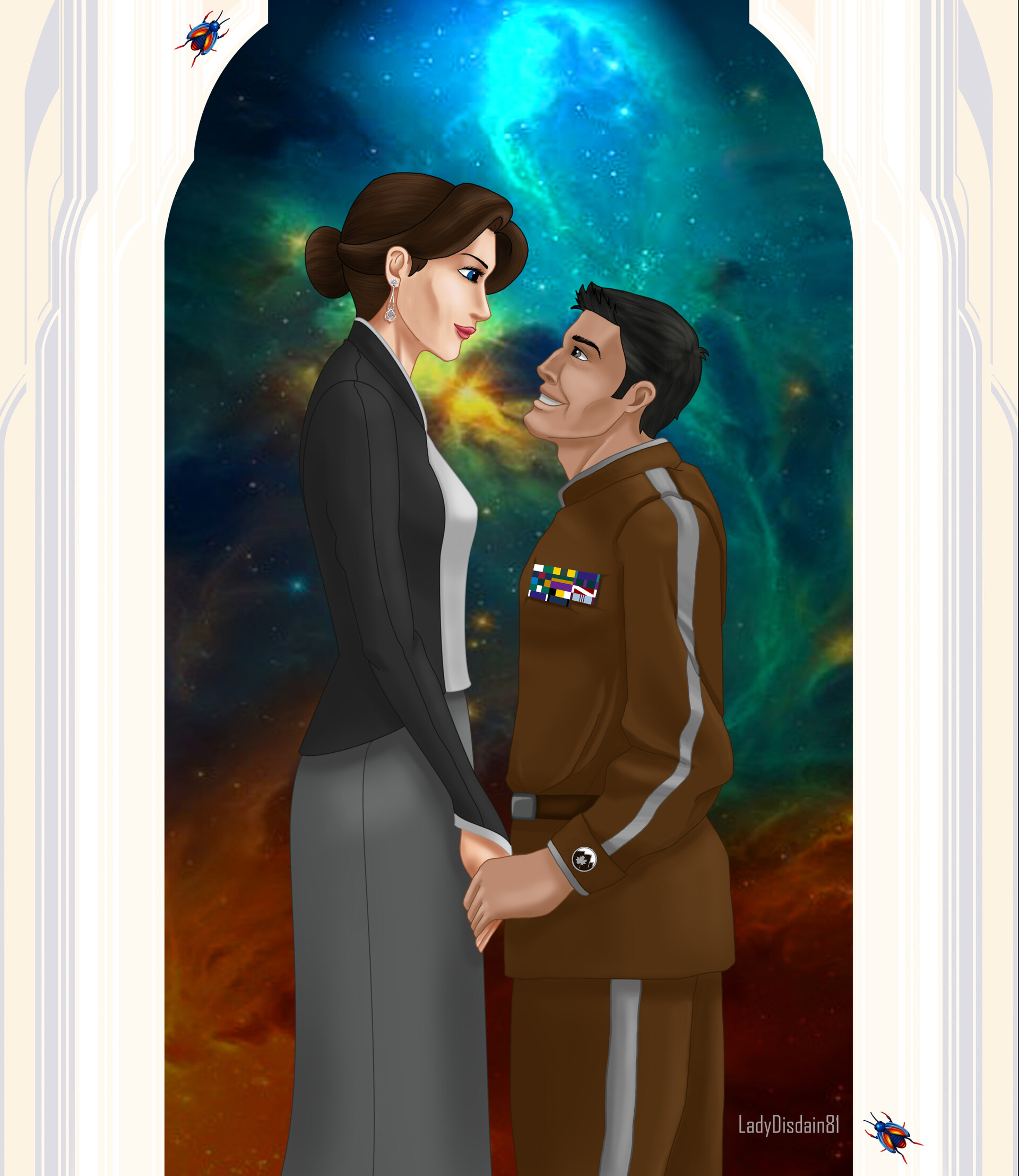 ArtStation - Miles and Ekaterin Vorkosigan