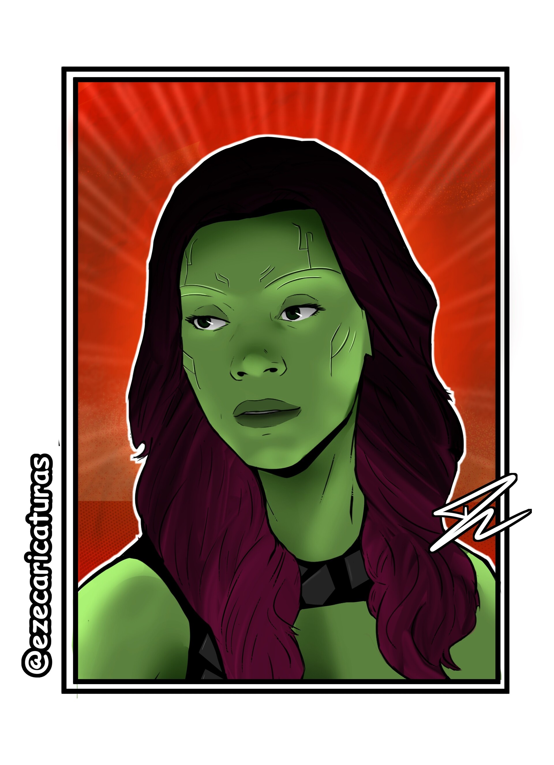 ArtStation - Gamora