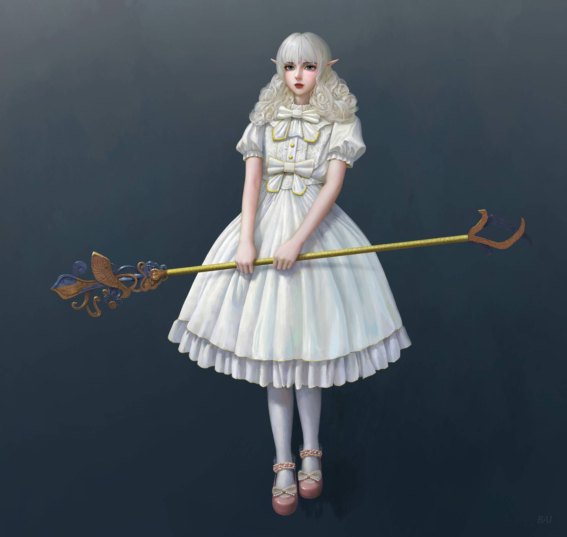 ArtStation - Elf girl