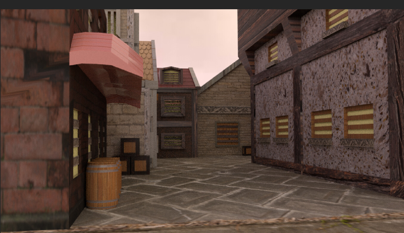 ArtStation - Alleyway