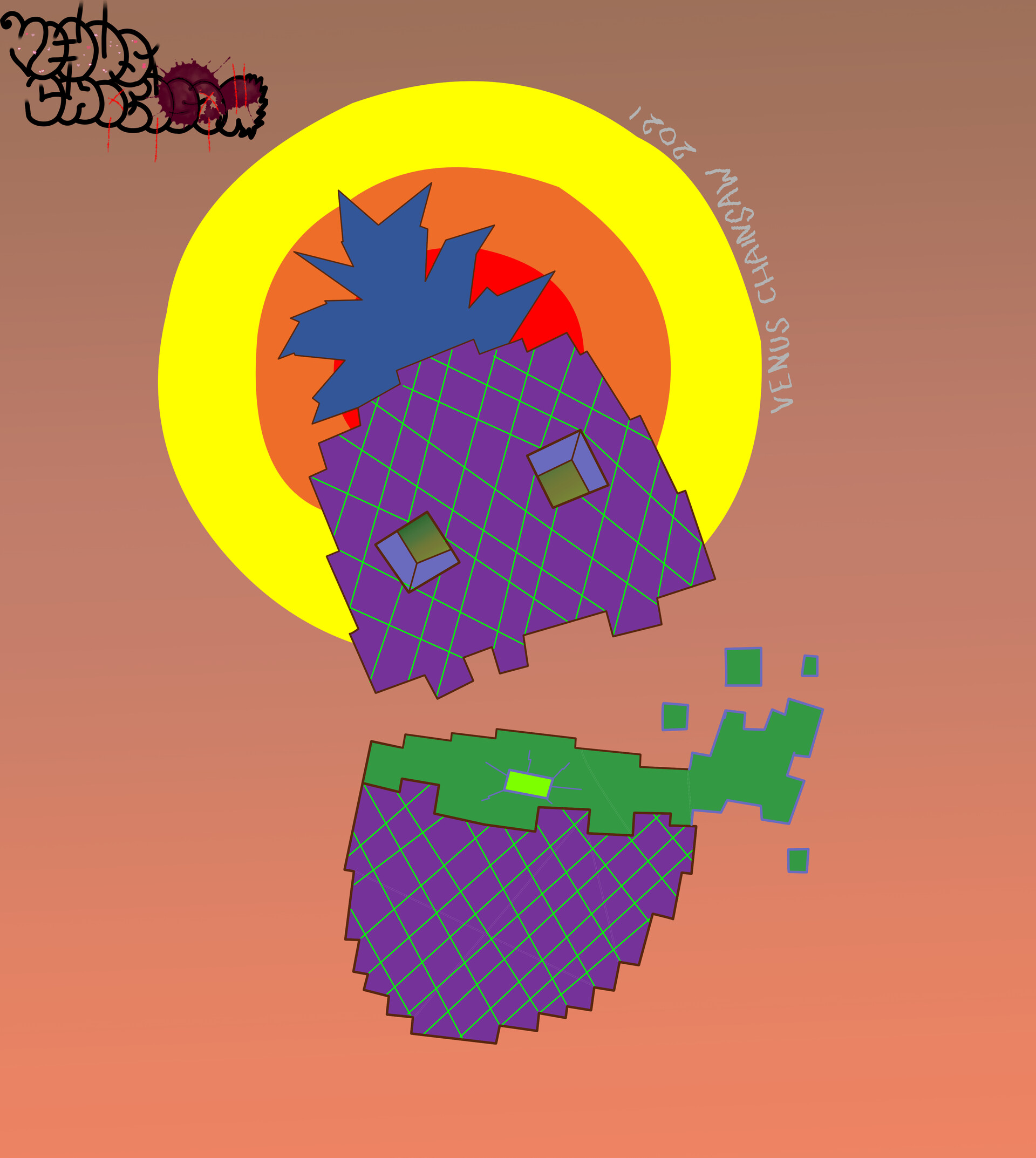 ArtStation - zombie pineapple