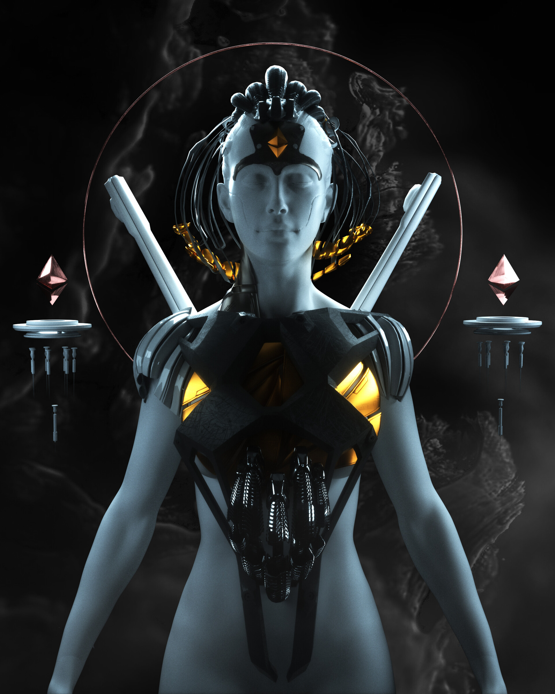 ArtStation - Enyo - Goddess of War (Surrogate Challenge)