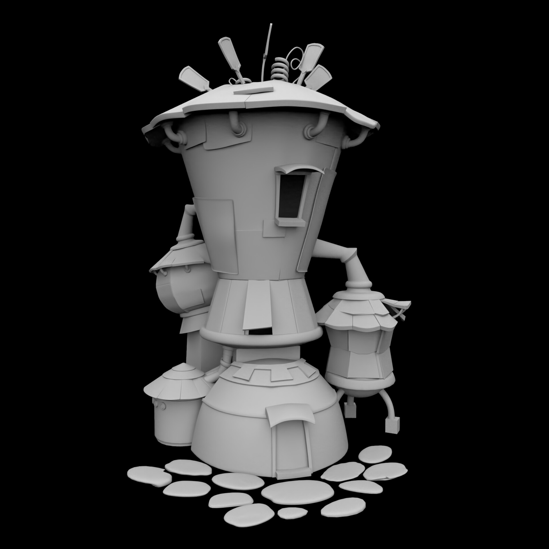 ArtStation - Iron house