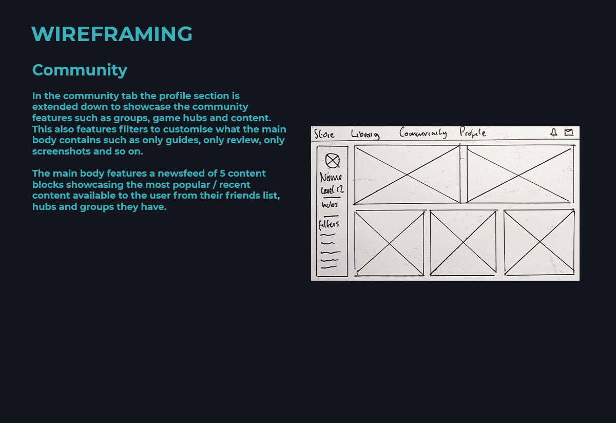 Leon Dean - Steam - Desktop App Redesign