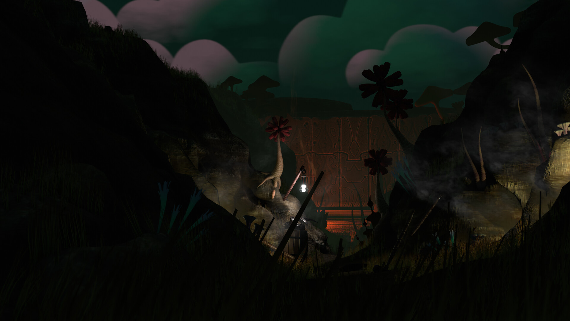 ArtStation - A Dim Night:. Draft 1