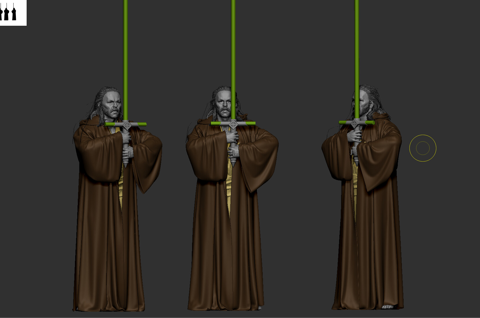 ArtStation - vampire jedi wip 3