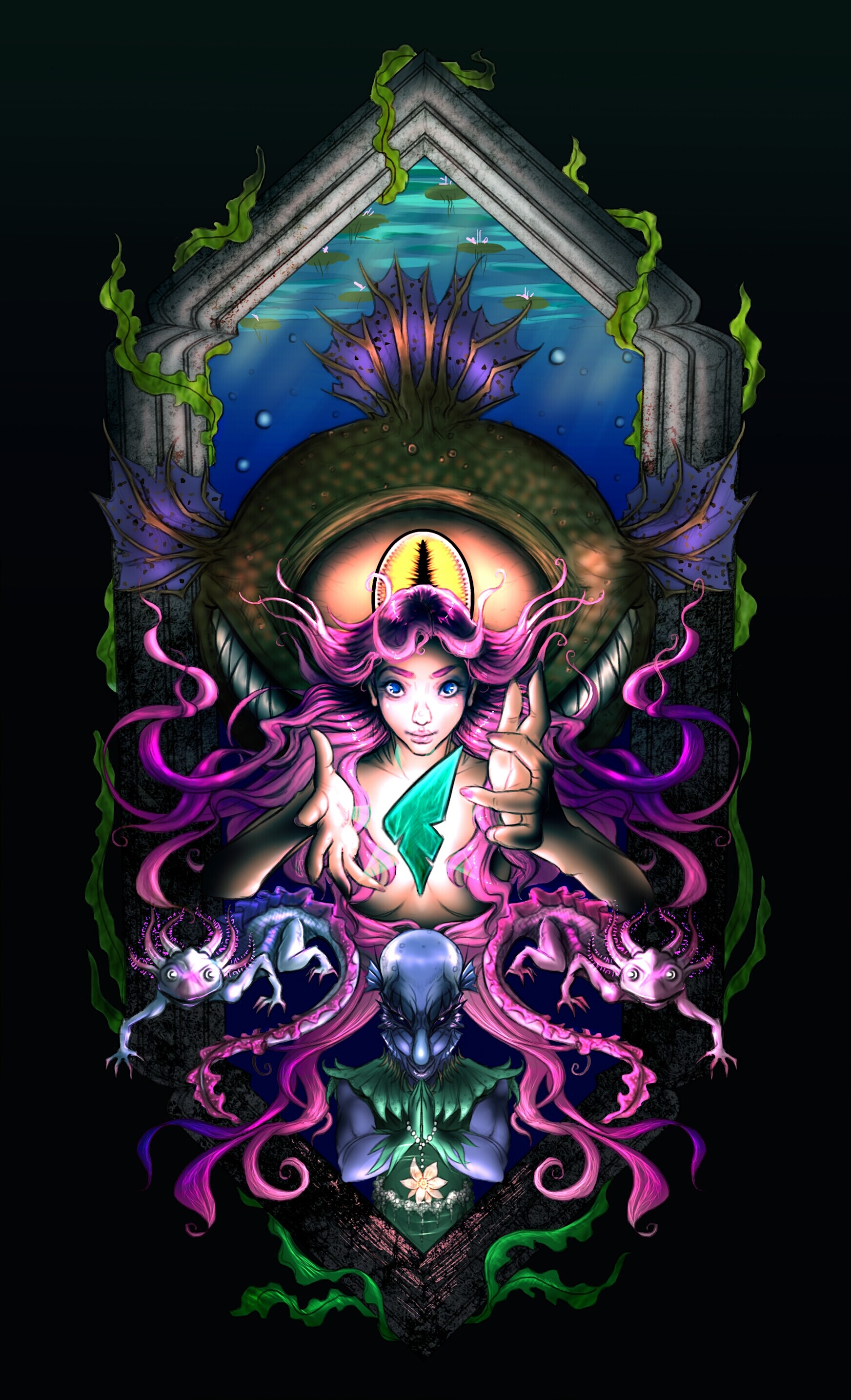 ArtStation - The Ocean Queen