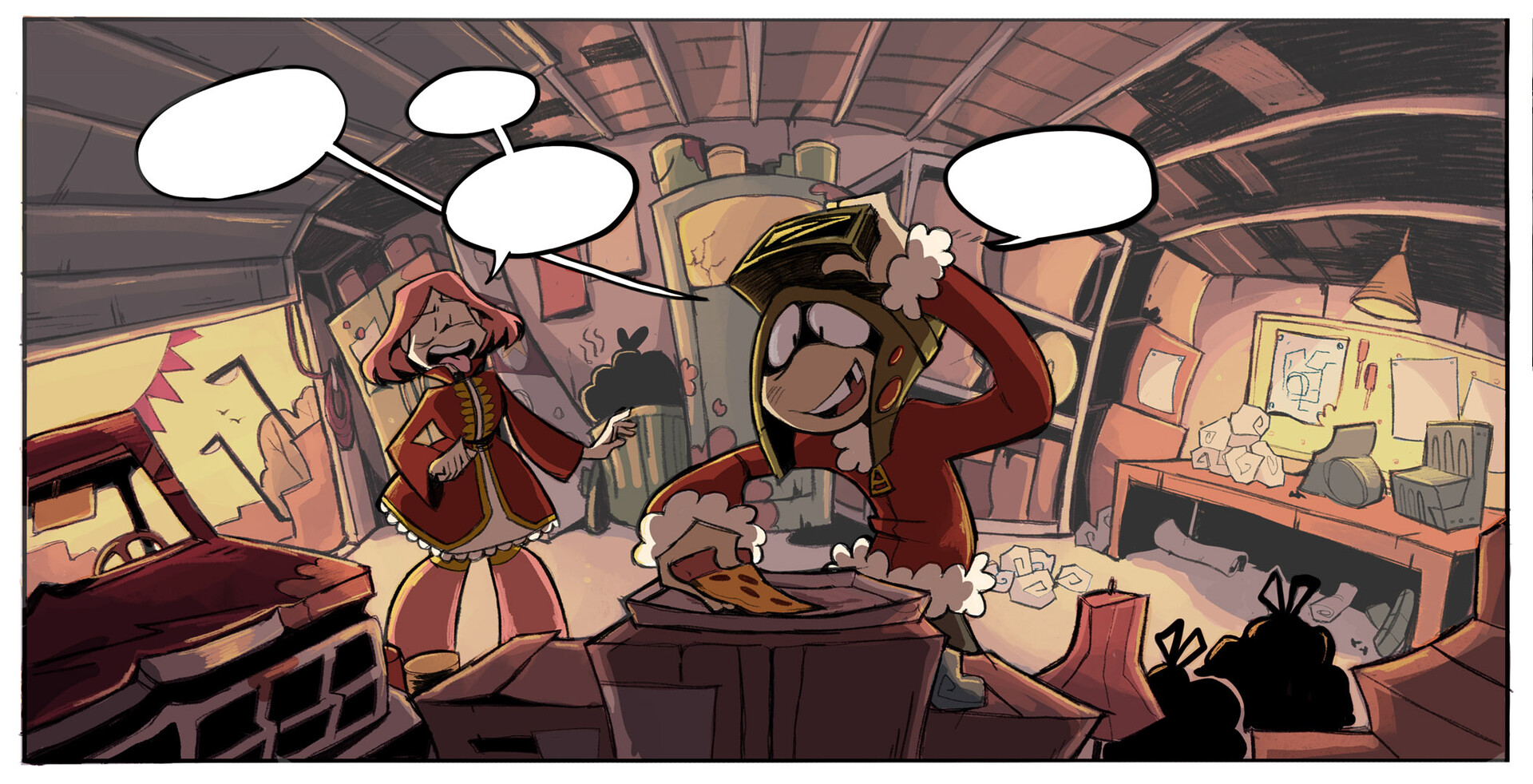 ArtStation - Panel sample