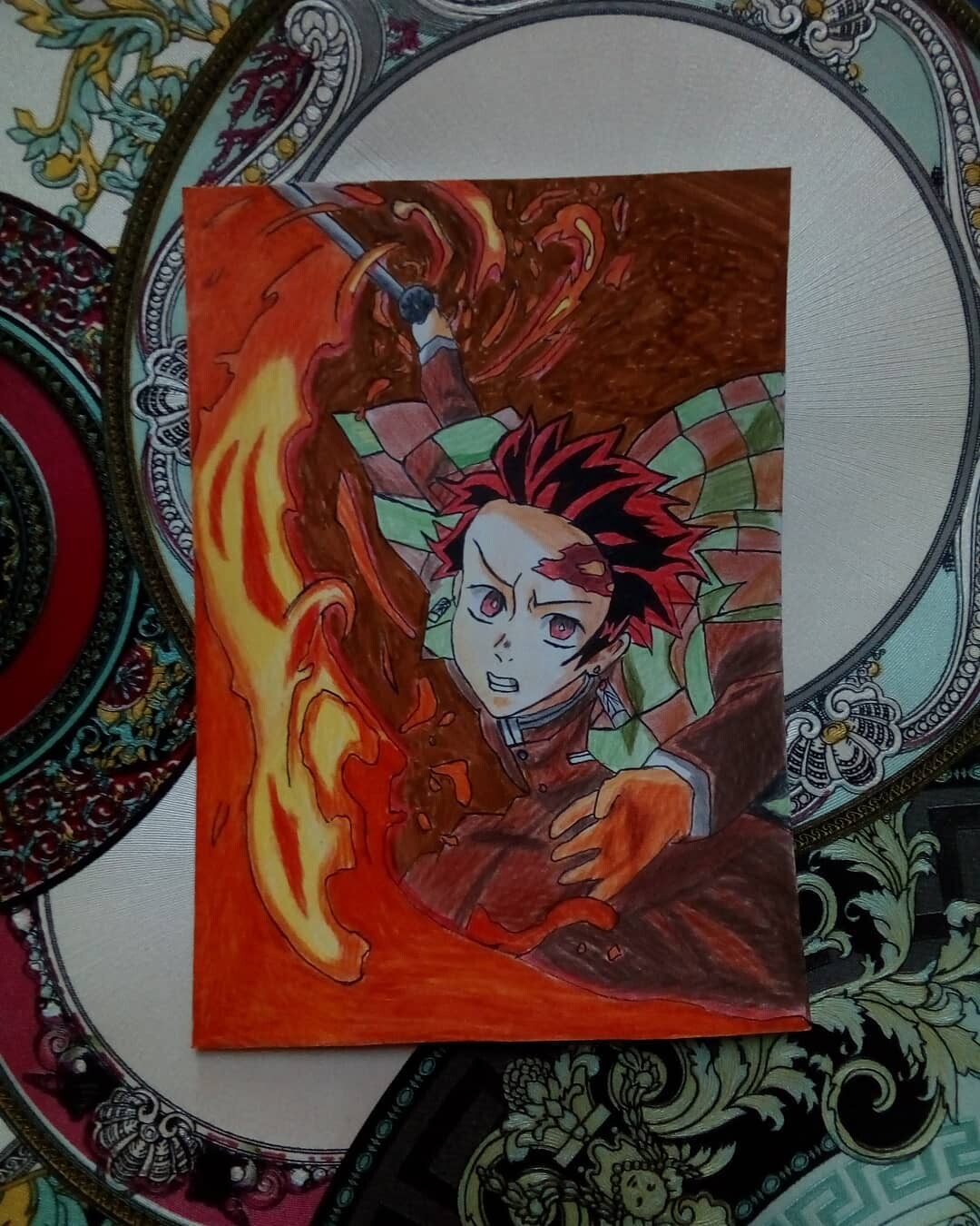 Varunartworks - Demon Slayer - Tanjiro Kamado - Anime Artwork