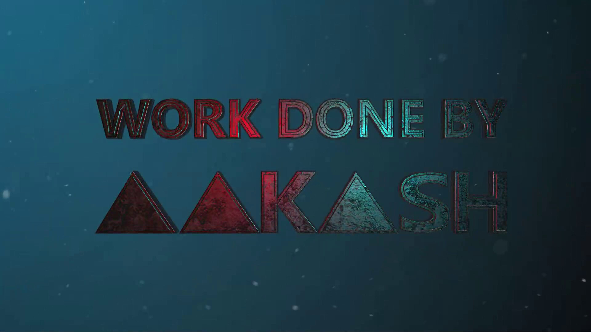 ArtStation - Master movie Title Card replicated