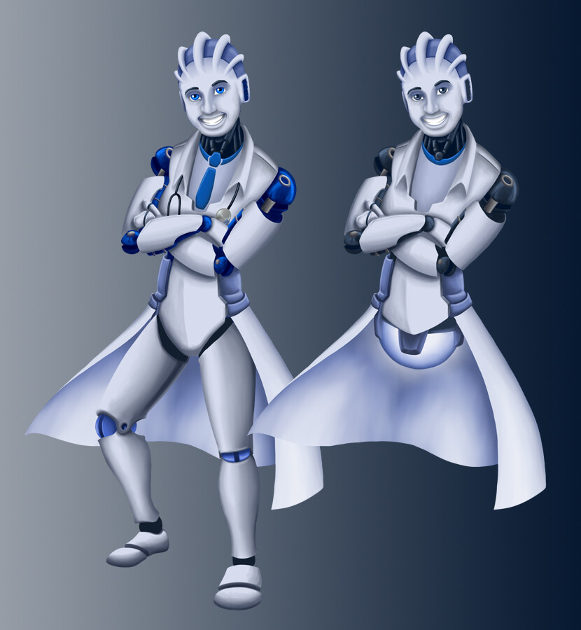 ArtStation - Robot Doctor concept