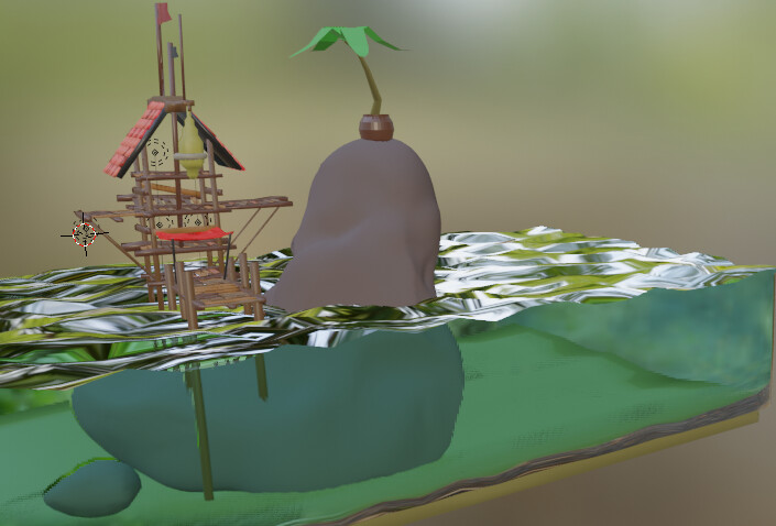 ArtStation - Island Plastic Beach