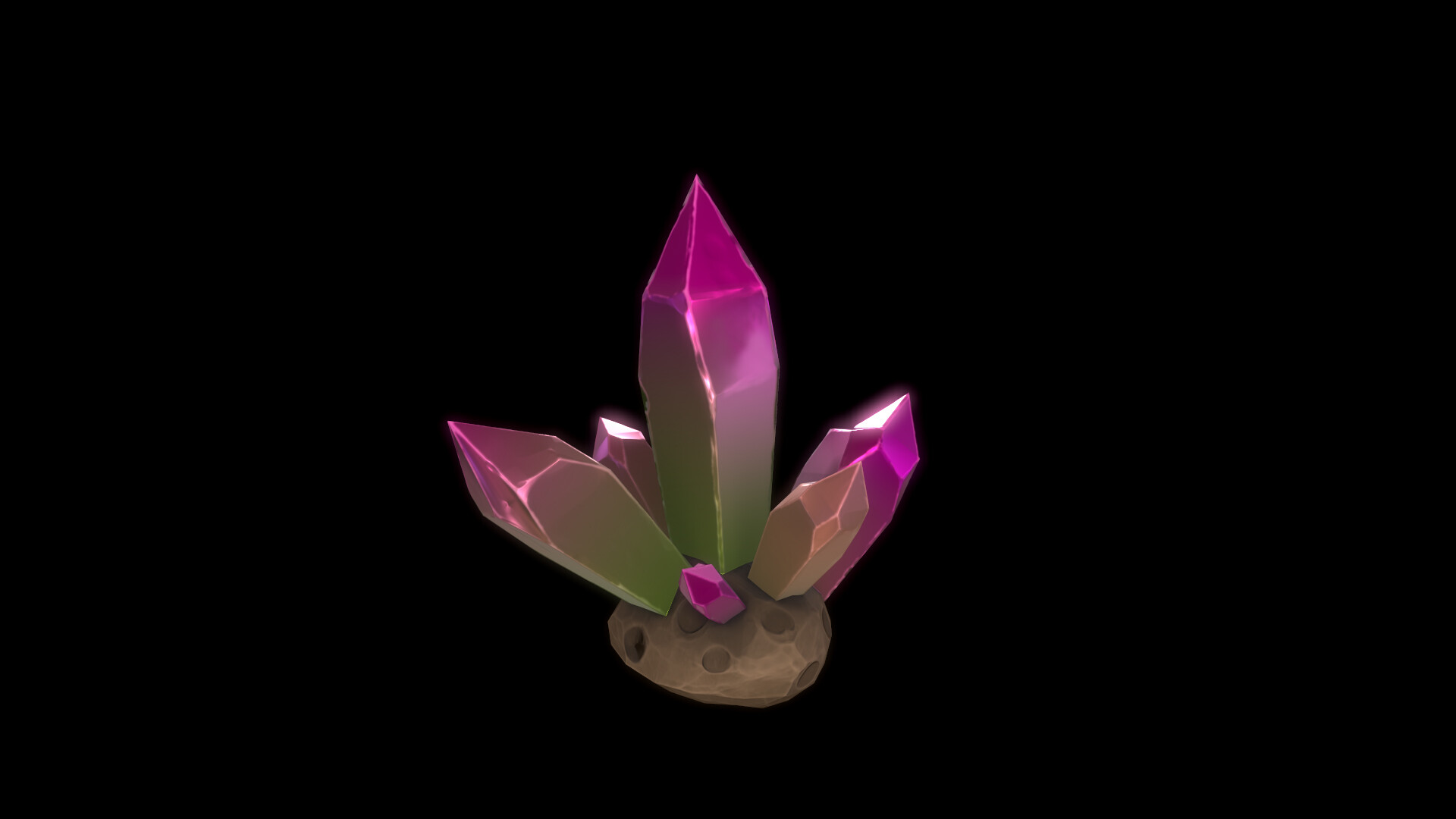ArtStation - Stylized Crystal