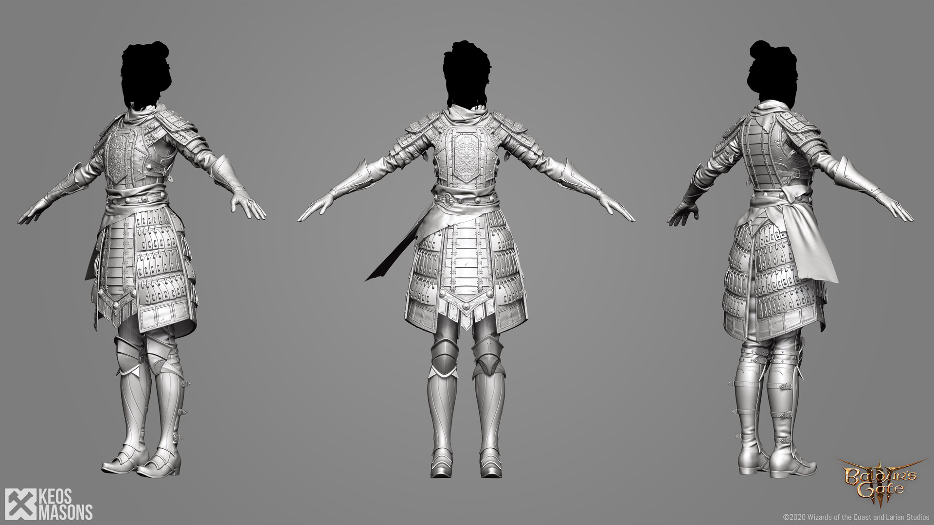 KEOS MASONS - Splint Mail (Male and Female variants)