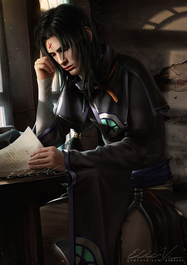 Eldervi Art - Soren - Fire Emblem