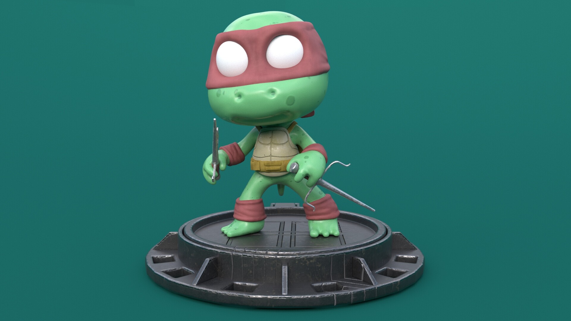 ArtStation - Ninja Turtle-Raphael