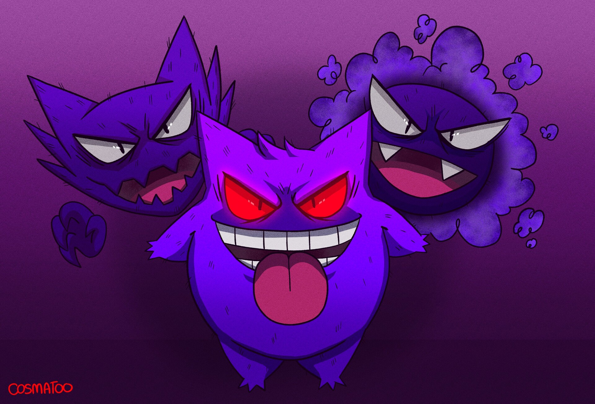 ArtStation - Ghost Pokémon