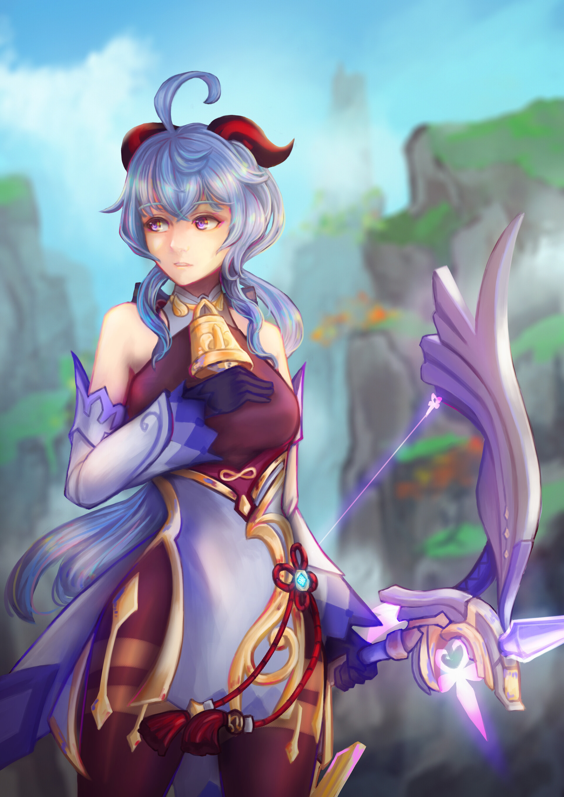 ArtStation - Fan Art - Ganyu