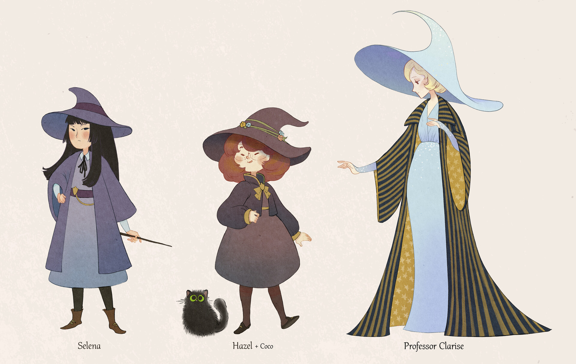 ArtStation - Unseen Magic - Characters