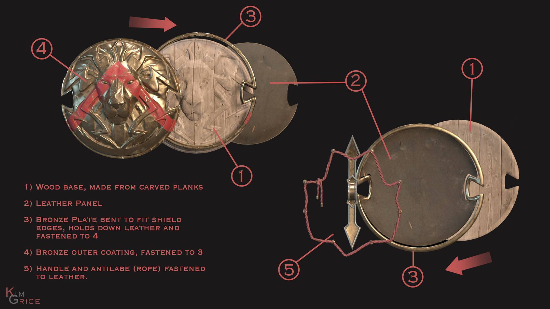 Kim Grice - Spartan Polemarch - Epic Games Historic Costume Contest Winner