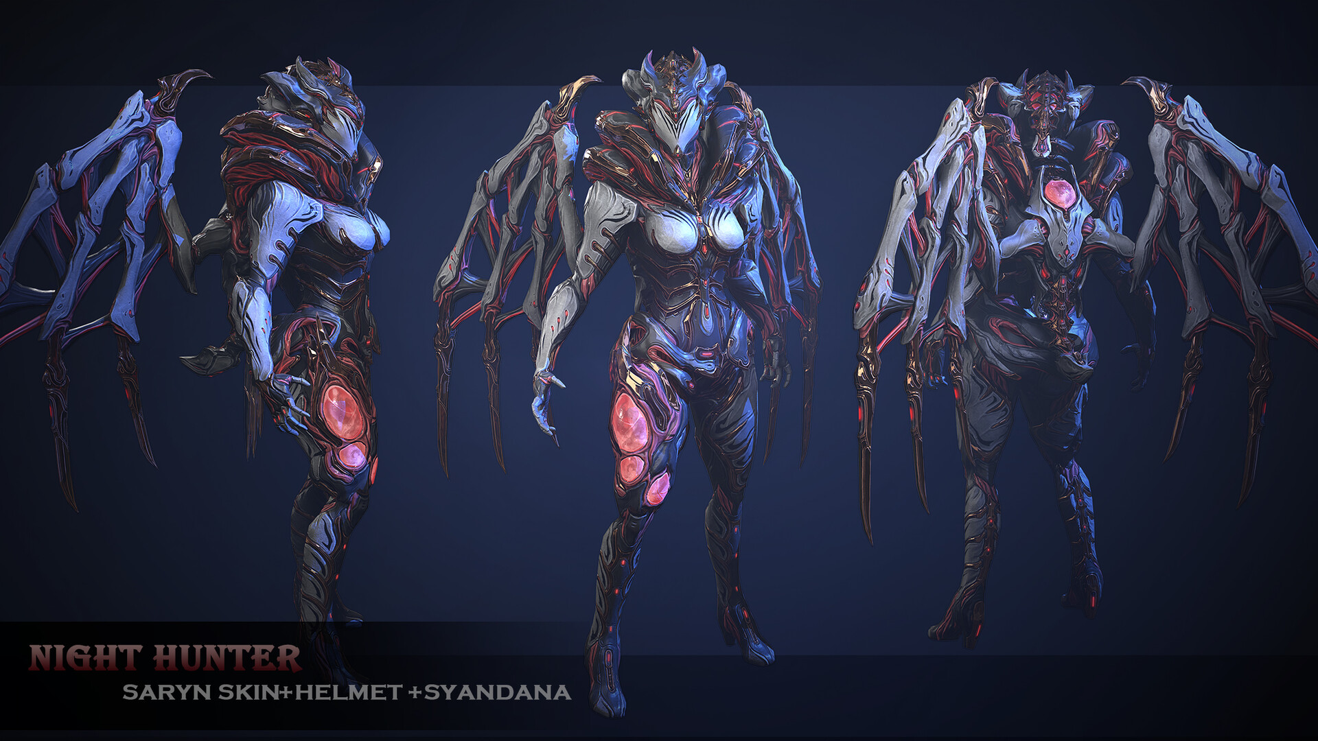 warframe saryn helmets