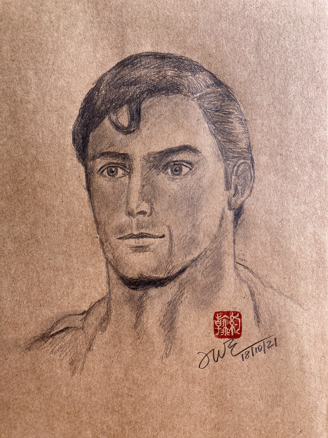 ArtStation - Christopher Reeve as Superman