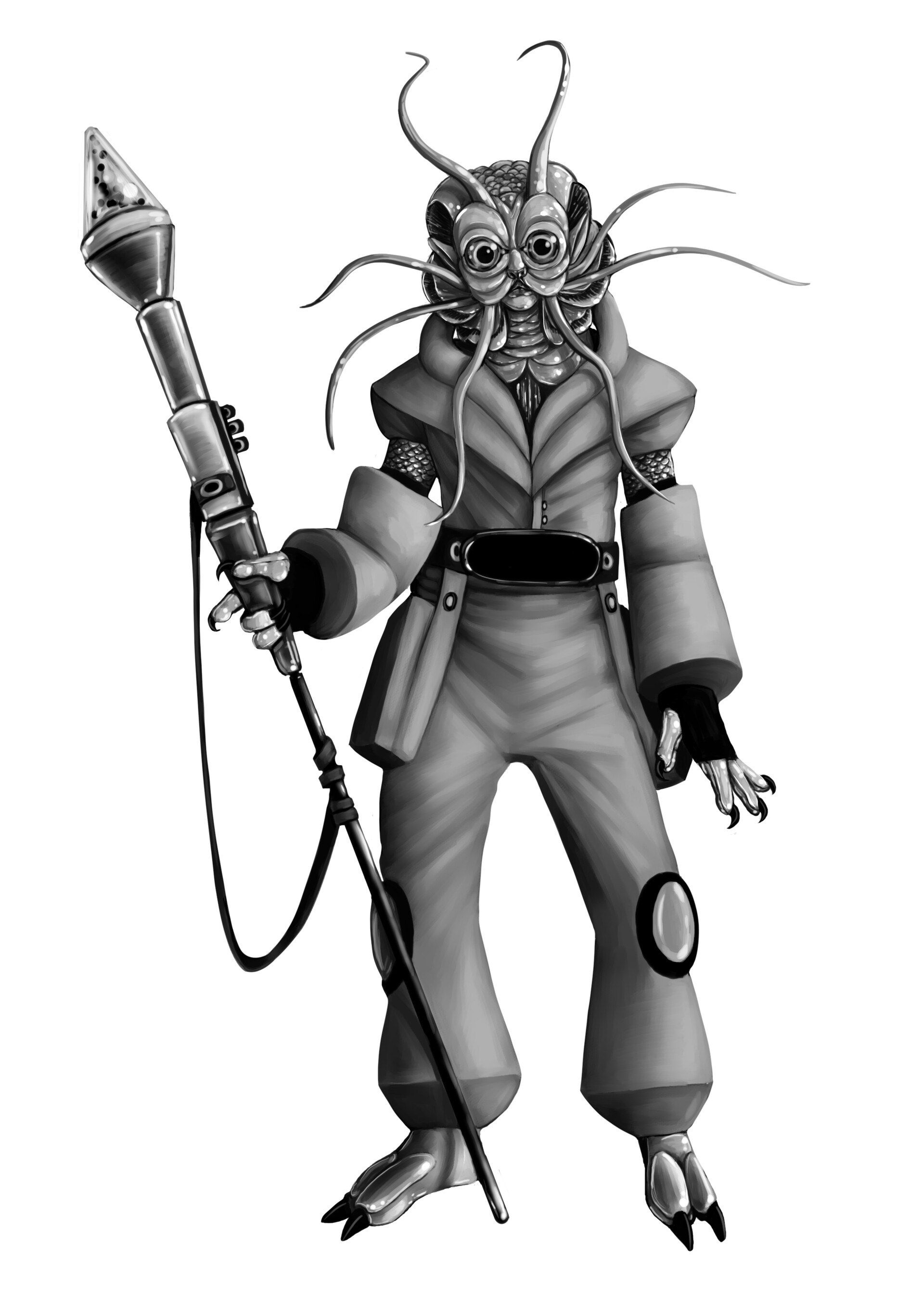 ArtStation - Catfish Alien