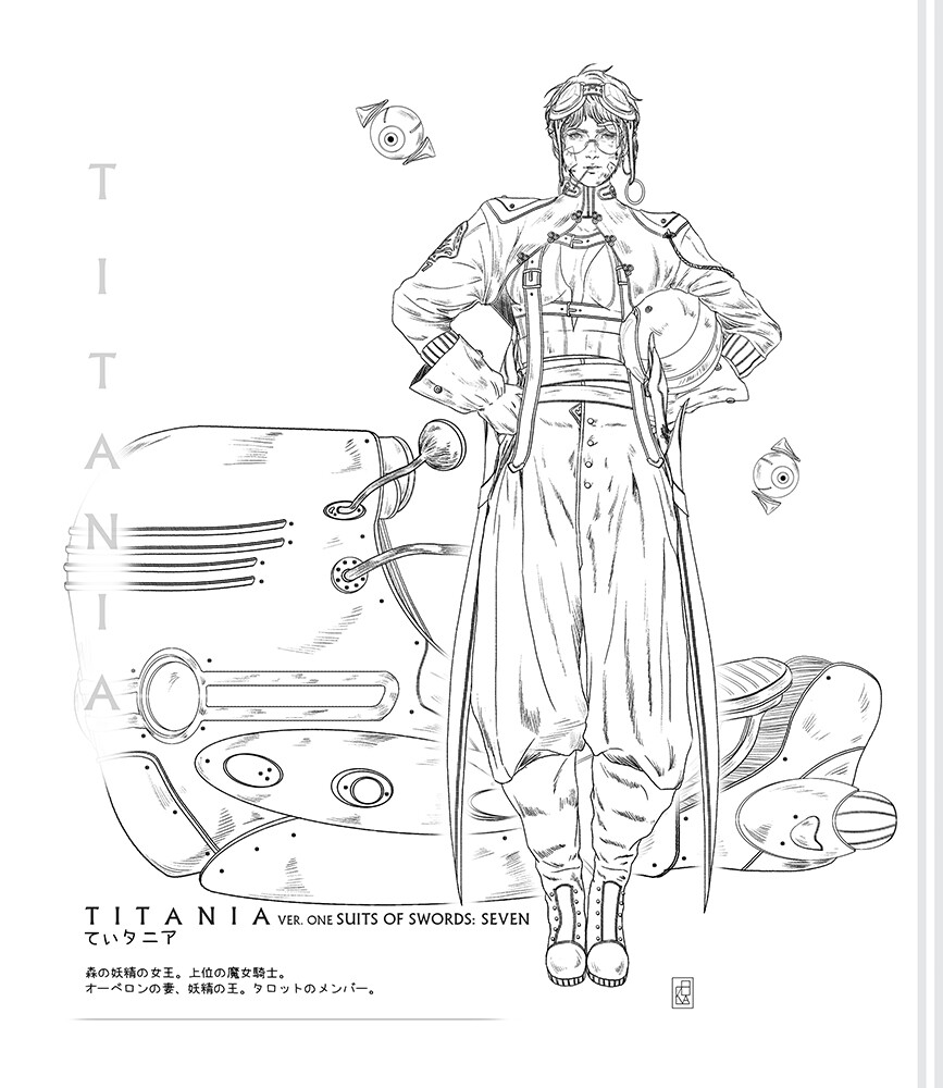 ArtStation - WITCH KNIGHTS: TITANIA