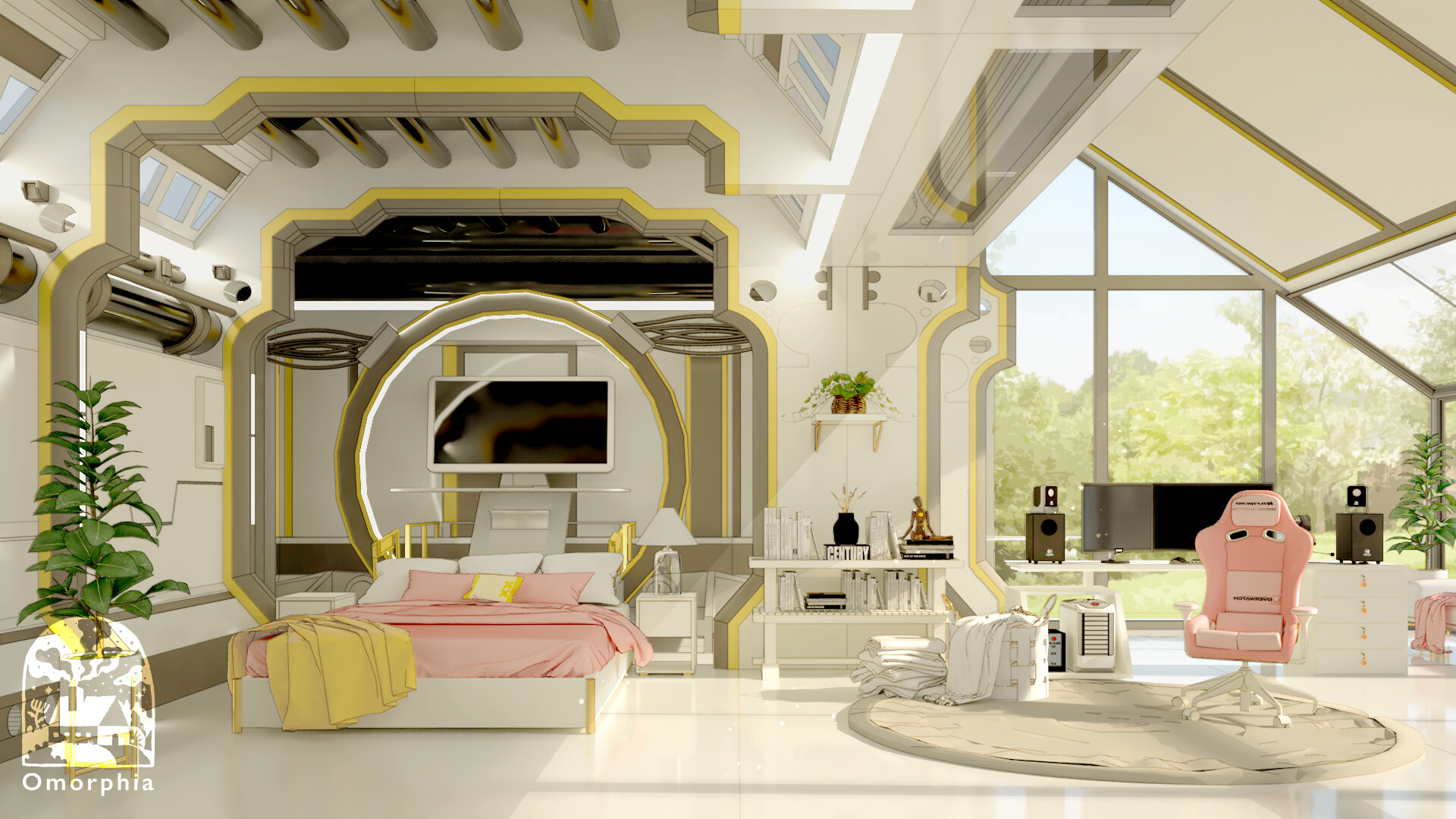 Omorphia Visual - Type of bedroom