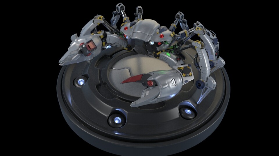 ArtStation - cyborg crab