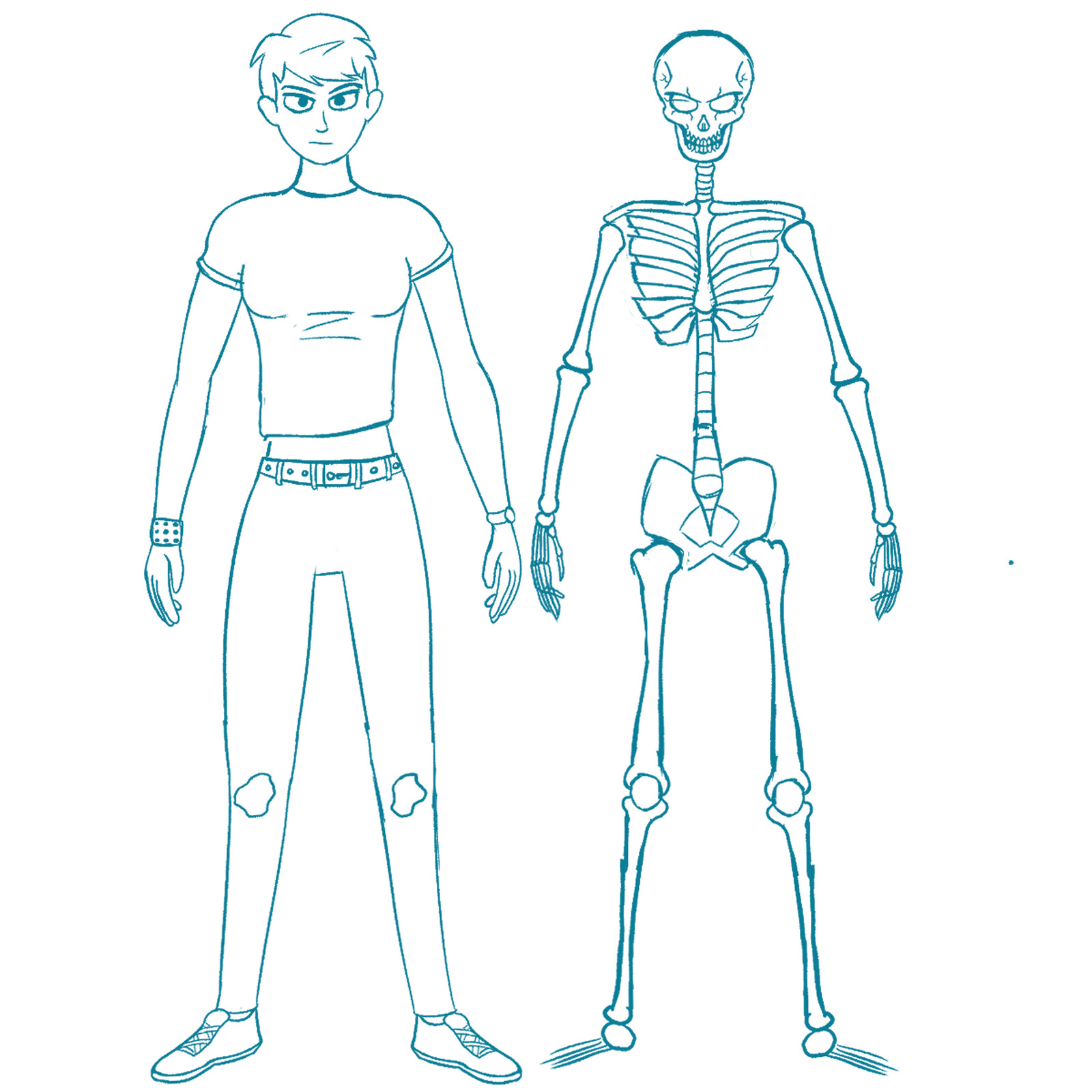Steven McNicholas - VR Chat Avatar: Kelly the Skelly 2021