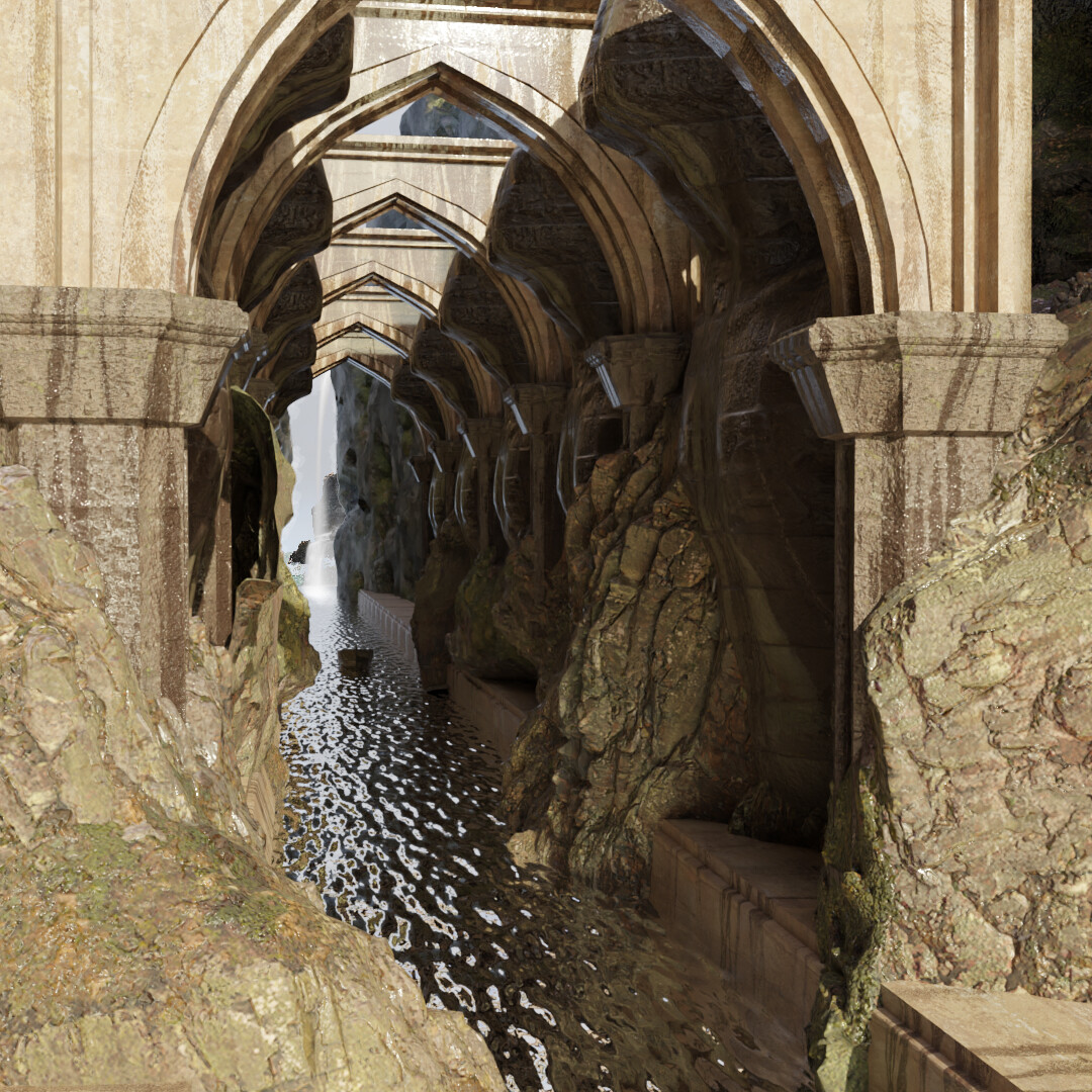 ArtStation - Medieval arches
