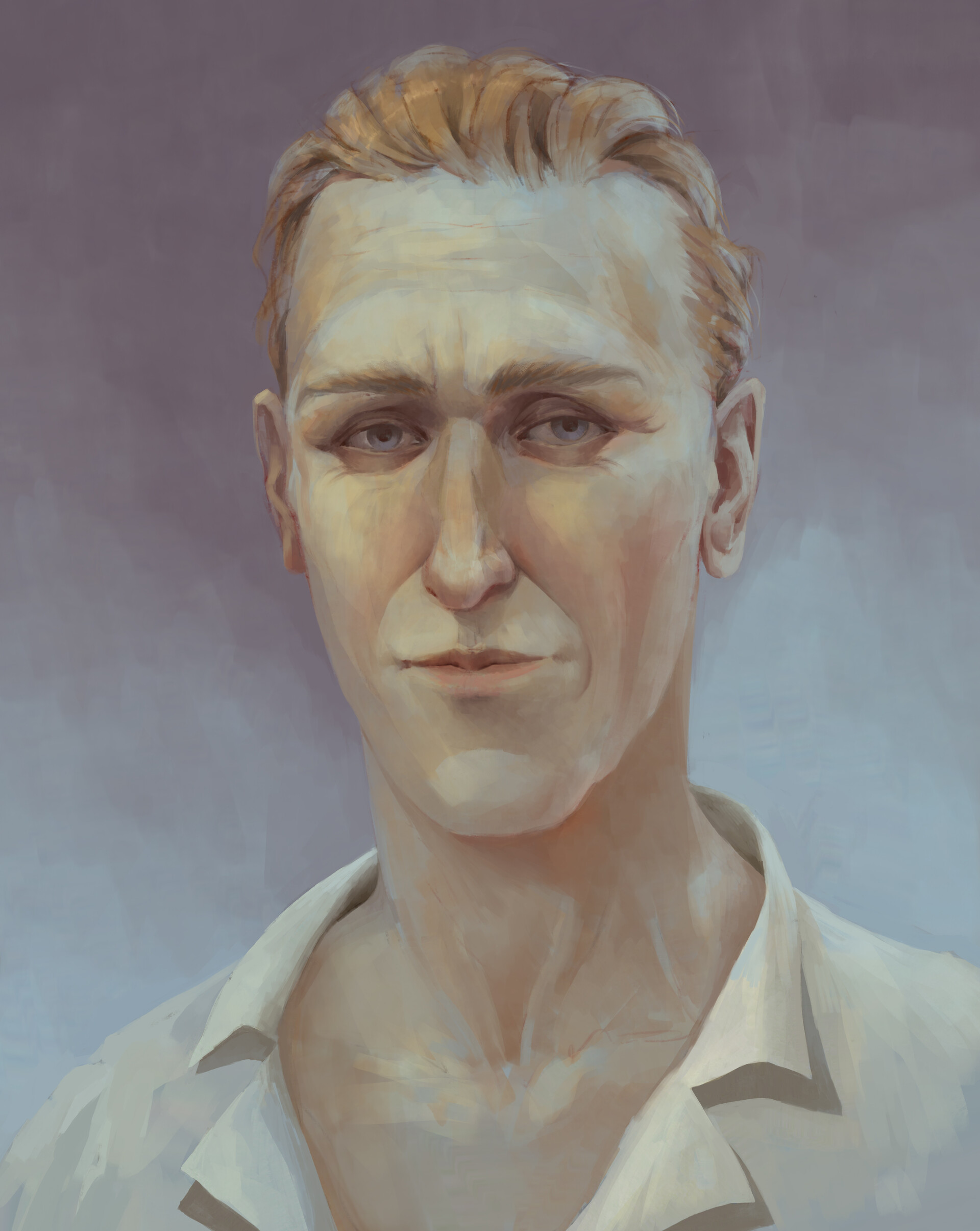 ArtStation - THE FOUNTAINHEAD - Howard Roark Portrait
