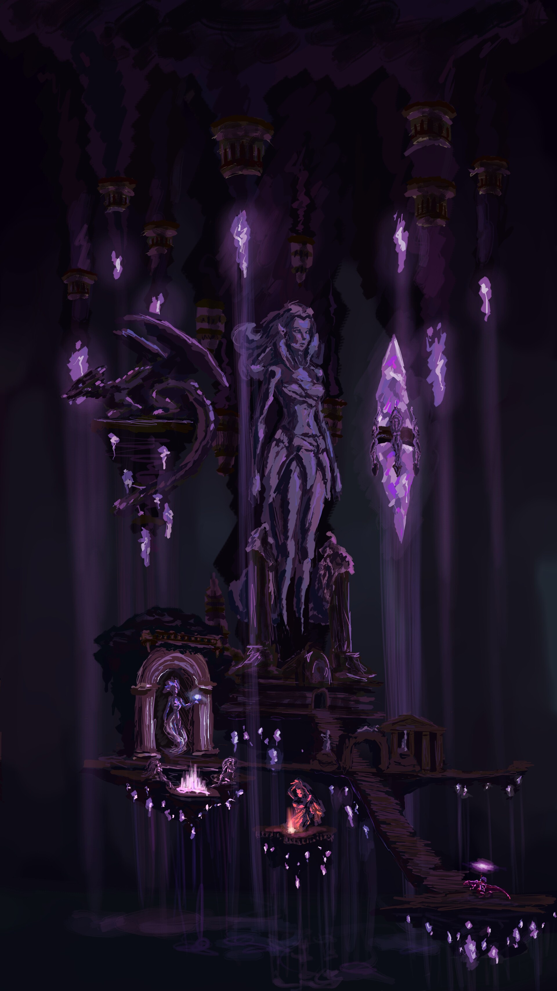 ArtStation - Heroes Might and Magic 5 Dungeon