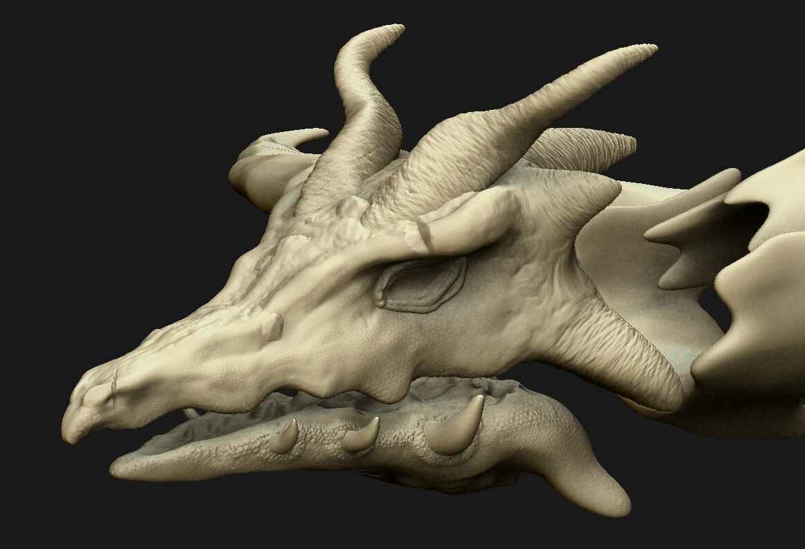 ArtStation - Bone Dragon