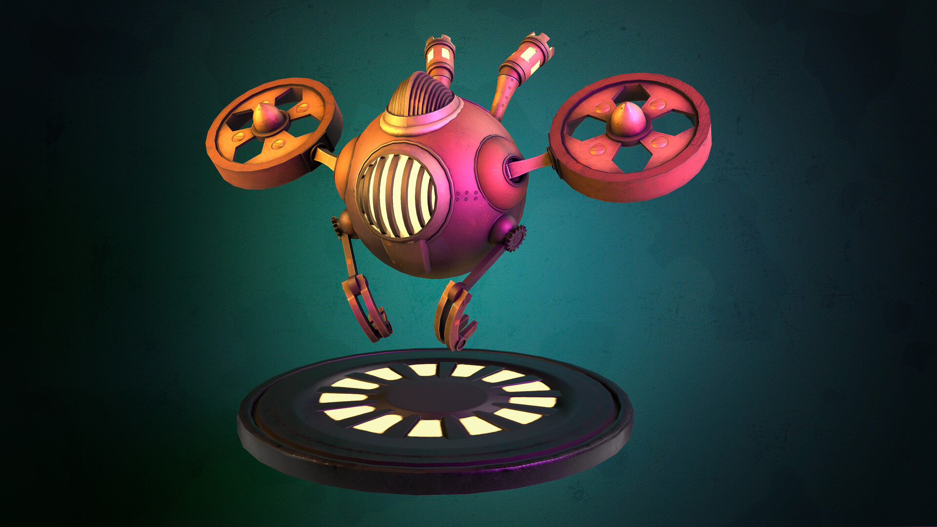 ArtStation - Little Robo (Mecha)