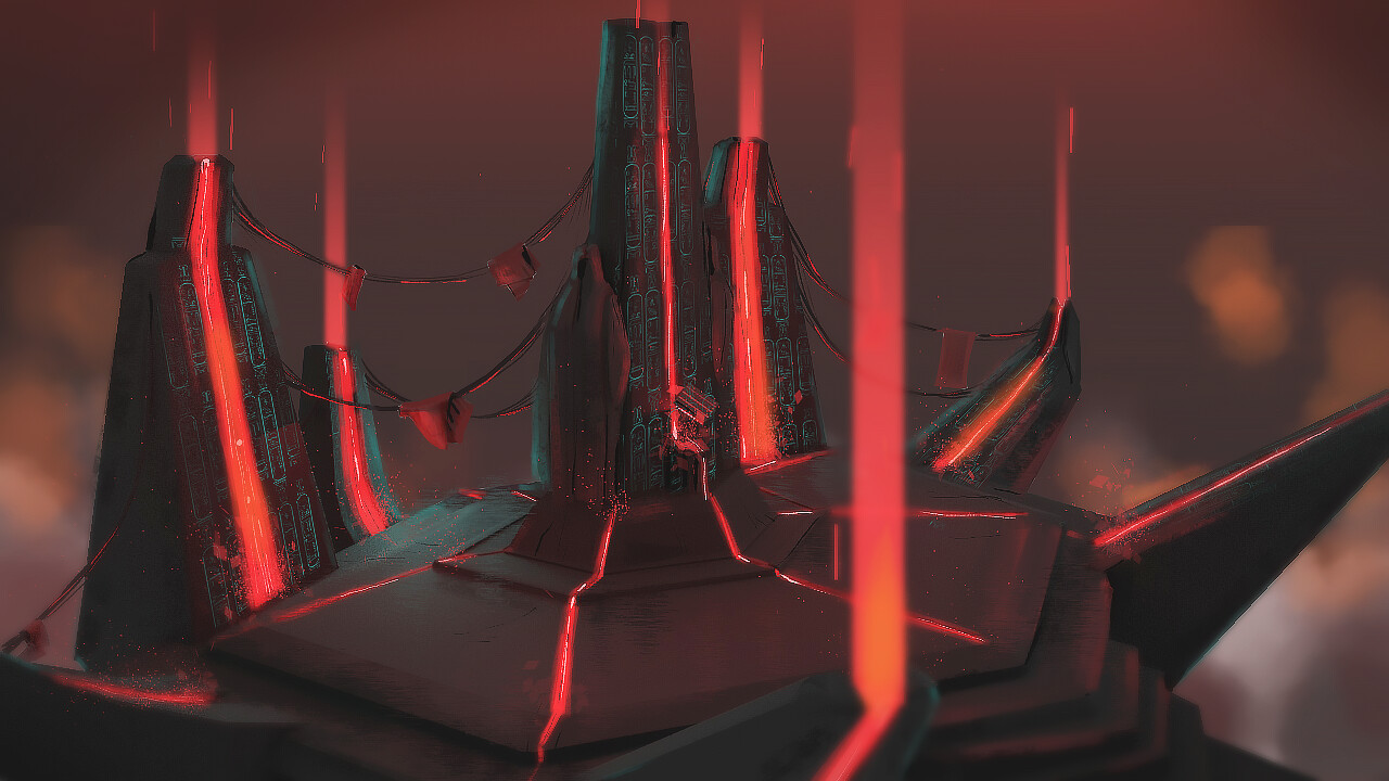 sith temple concept art