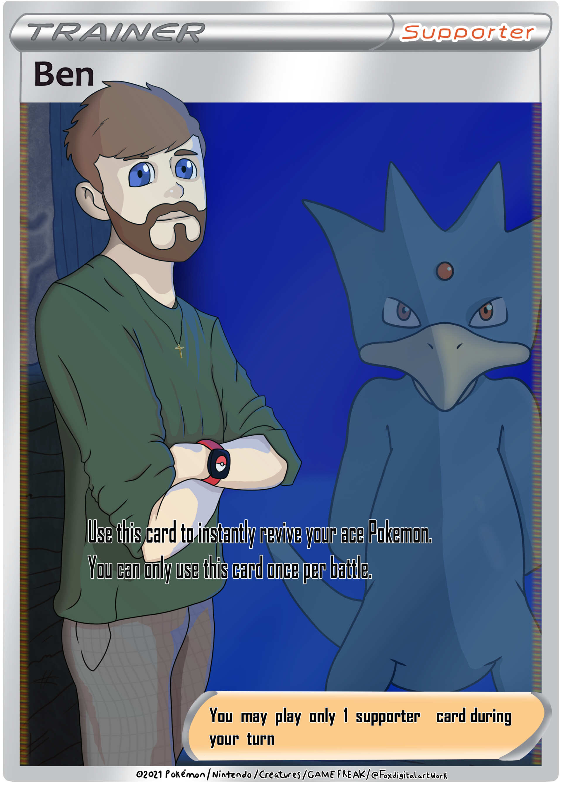 ArtStation - Custom Pokemon card