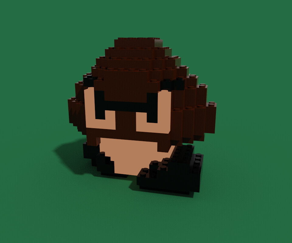 goomba pixel animation