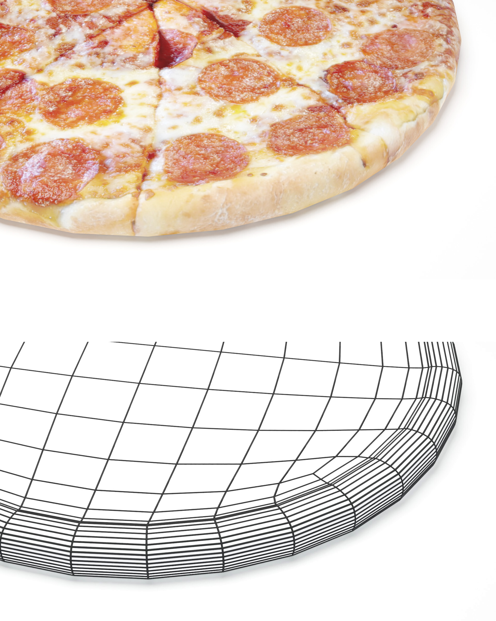 Alexander Kamlowsky - Large Pepperoni Pizza