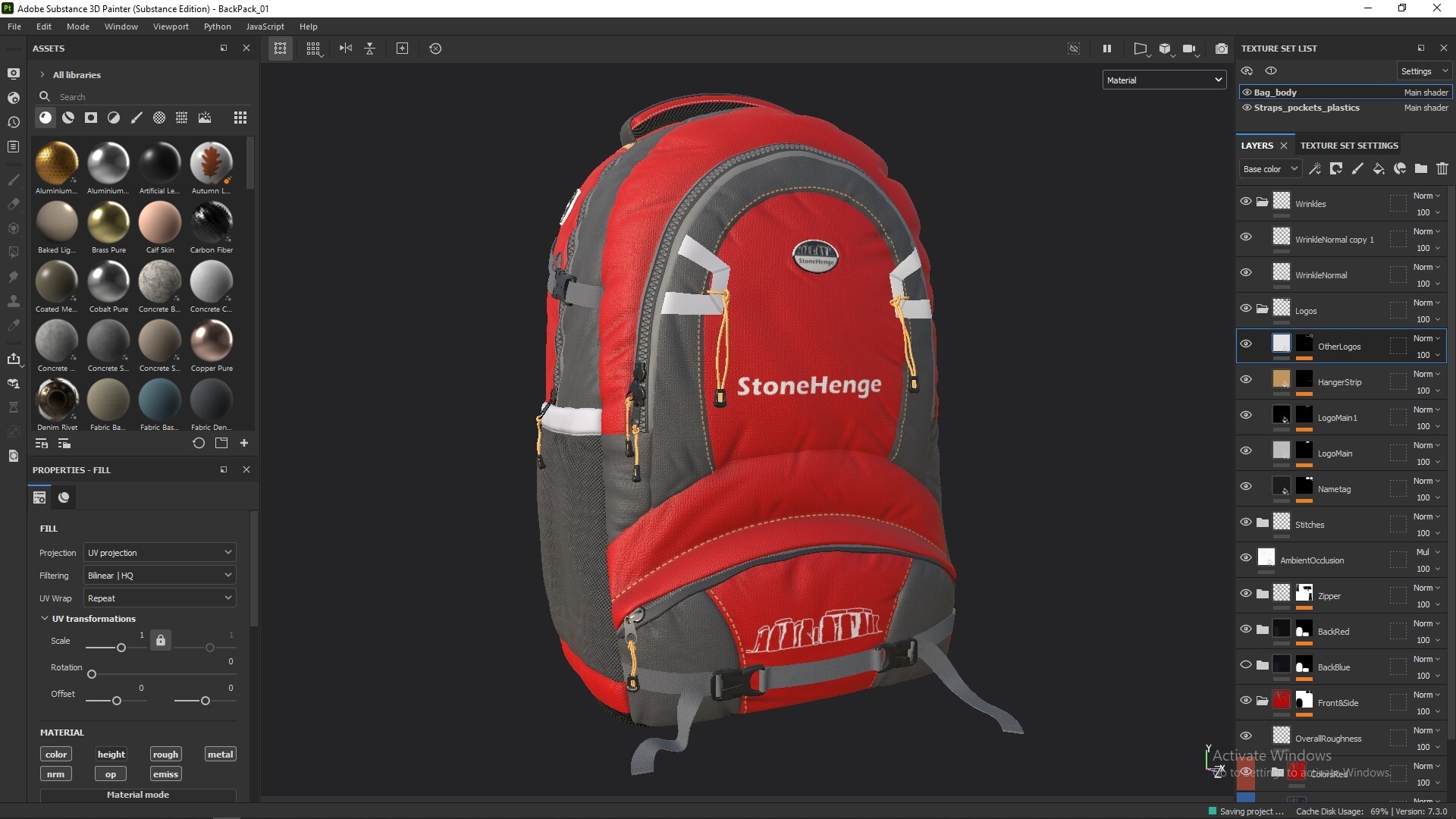 Ramanan Titus - Backpacks