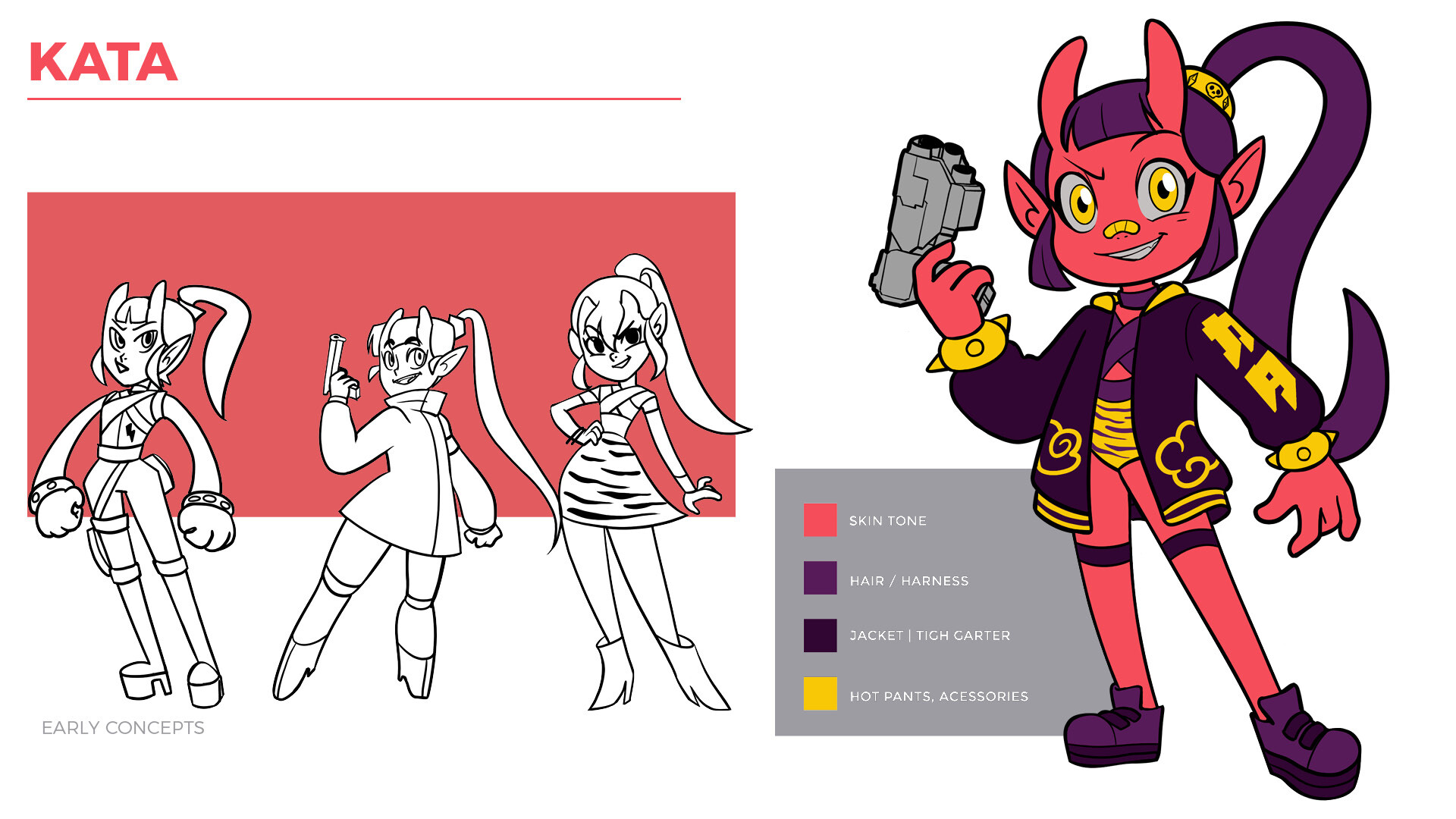 Ingrid Muniz - Kata - Character Design