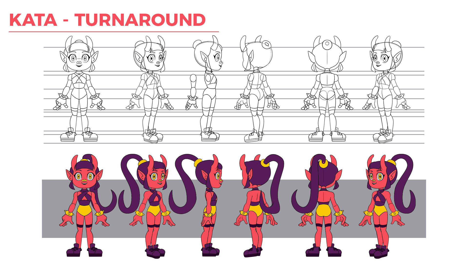 Ingrid Muniz - Kata - Character Design