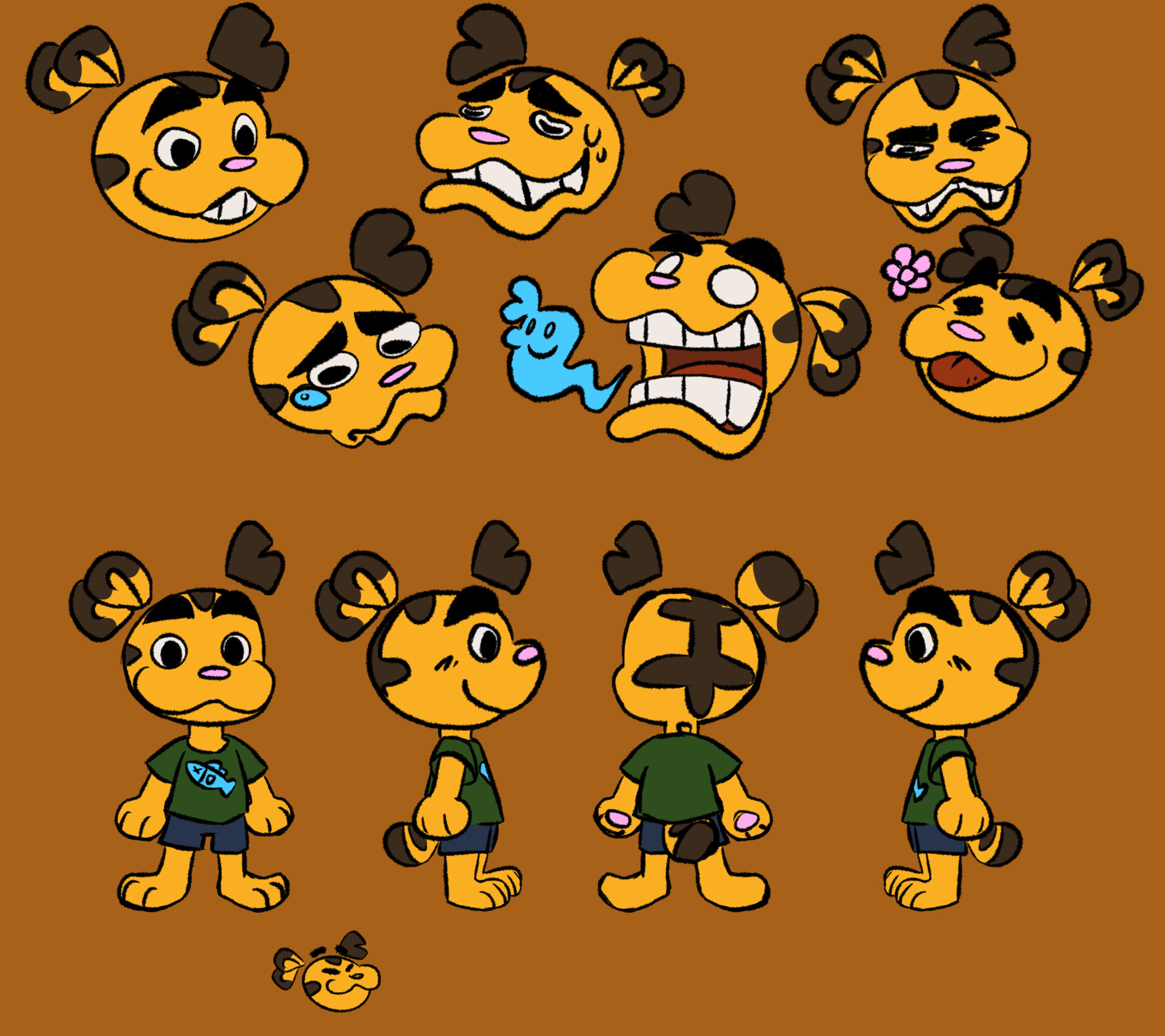 ArtStation - Tiago Character Reference