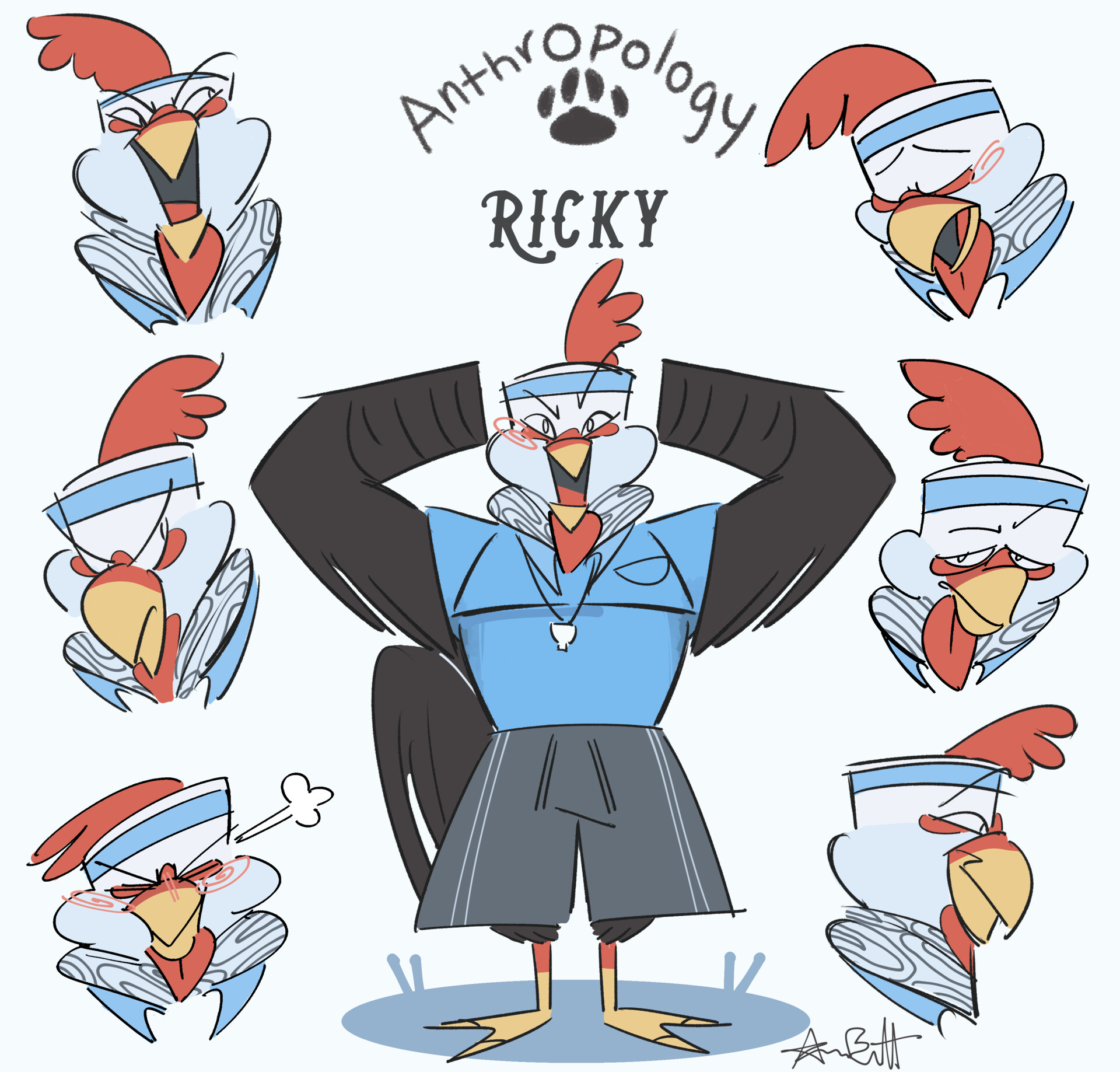 ArtStation - Anthropology: Ricky