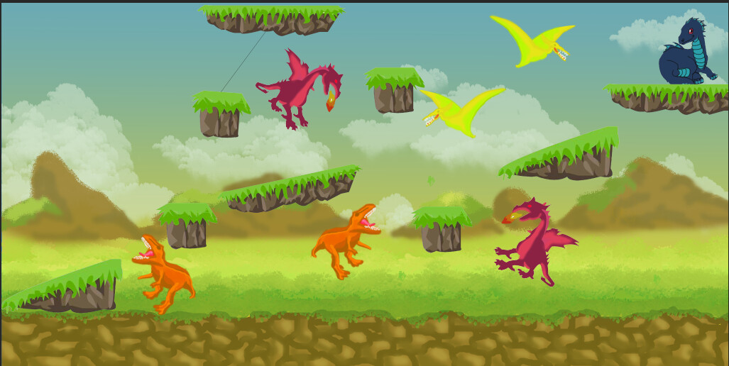 ArtStation - 2D game level