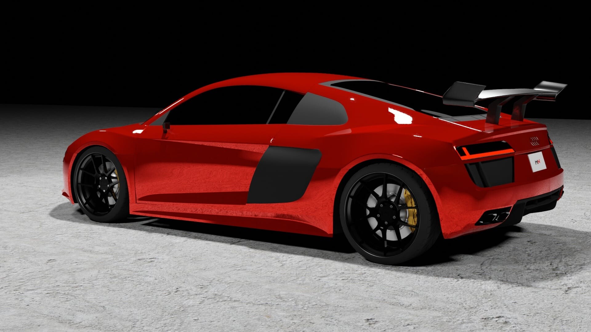 ArtStation - 3D model - Audi R8
