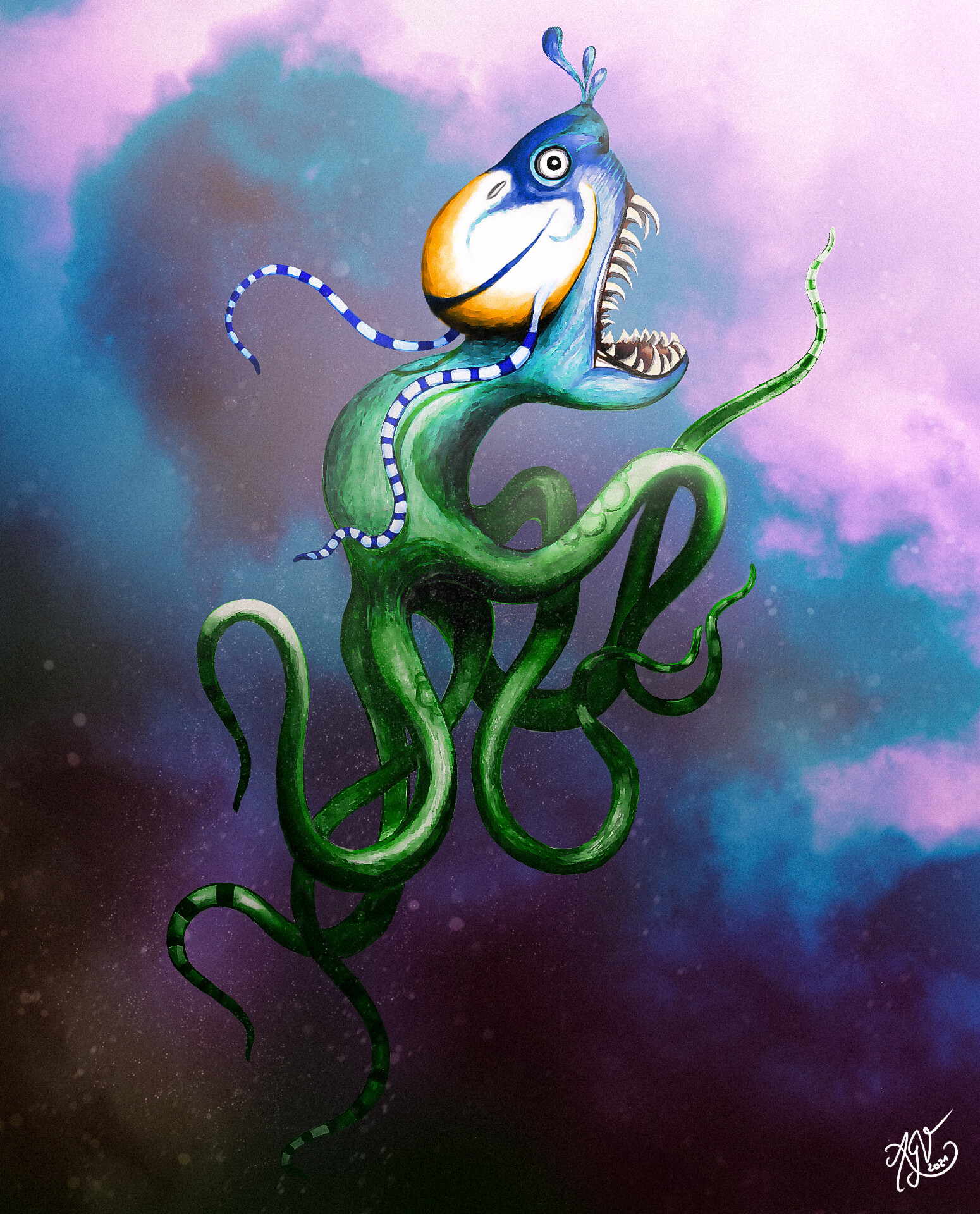 ArtStation - 6/ THE DEVIOUS (CHALLENGE "UNTAMED")